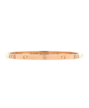 CARTIER Small Love Bracelet 18k Rose Gold - Pink