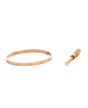 CARTIER Small Love Bracelet 18k Rose Gold