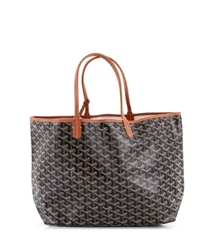 Goyard Saint Louis Pm Tote Coated Canvas - Brown