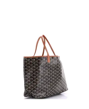Goyard Saint Louis Pm Tote Coated Canvas - Brown