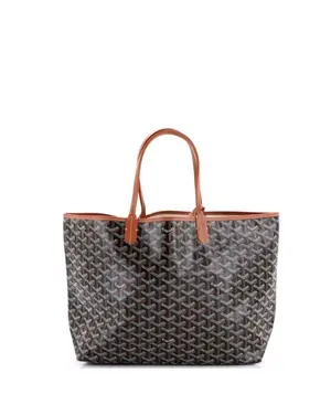 Goyard Saint Louis Pm Tote Coated Canvas - Brown