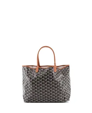 Goyard Pm Saint Louis Tote Coated Canvas - Black