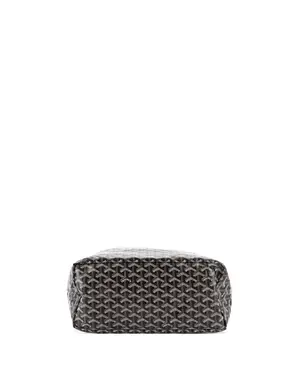 Goyard Pm Saint Louis Tote Coated Canvas - Black