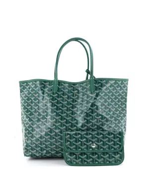 Goyard Saint Louis Pm Tote Coated Canvas - Green