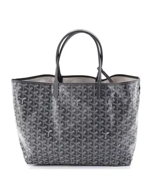 Goyard Pm Saint Louis Tote Coated Canvas - Gray