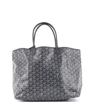 Goyard Pm Saint Louis Tote Coated Canvas - Gray