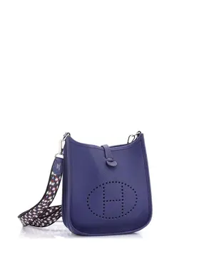 Hermès Tpm Evelyne Bag Gen Iii Maurice - Blue