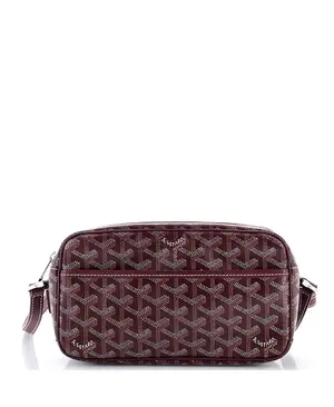 GOYARD Cap Vert Bag Coated Canvas - Red