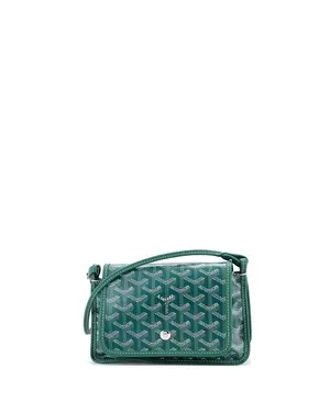 GOYARD Plumet Clutch Wallet Coated Canvas - Green