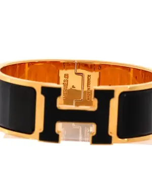 HERMES Wide Clic H Bracelet
