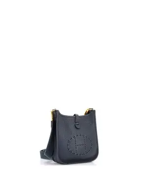 Hermès Tpm Evelyne Bag Gen Iii Clemence - Green