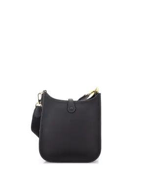 Hermès Tpm Evelyne Gen Iii Clemence Bag - Black