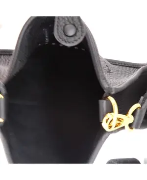 Hermès Tpm Evelyne Gen Iii Clemence Bag - Black