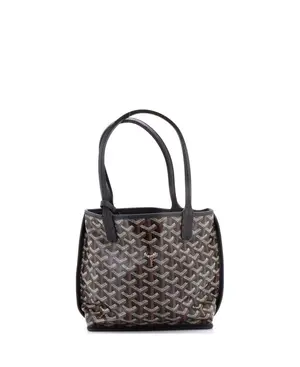 Goyard Anjou Reversible Tote Coated Canvas - Black