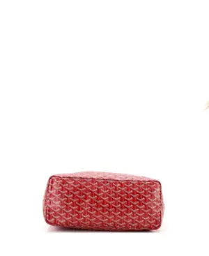 Goyard Saint Louis Pm Tote Coated Canvas