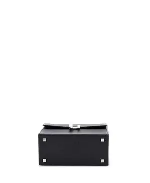 Hermès Cinhetic Top Handle Bag Verso Chevre Mysore - Black