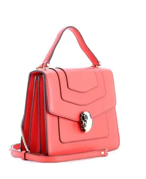 BVLGARI Small Serpenti Forever Top Handle Bag