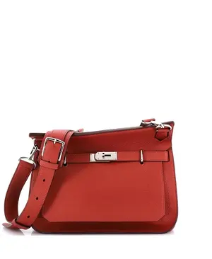 Hermès 34 Jypsiere Bag Clemence - Brown