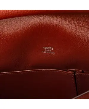 Hermès 34 Jypsiere Bag Clemence - Brown