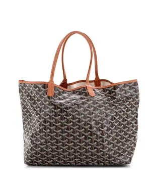 Goyard Pm Saint Louis Coated Canvas Tote - Brown