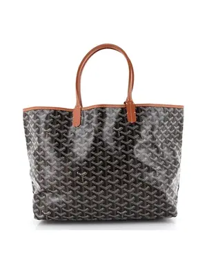 Goyard Saint Louis Pm Tote Coated Canvas - Brown
