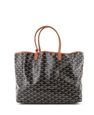 Goyard Saint Louis Pm Tote Coated Canvas - Brown