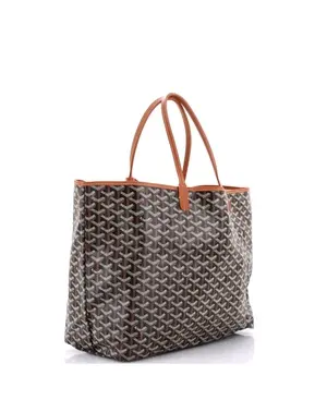 Goyard Gm Saint Louis Tote Coated Canvas - Brown
