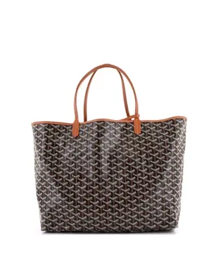 Goyard Gm Saint Louis Tote Coated Canvas - Brown