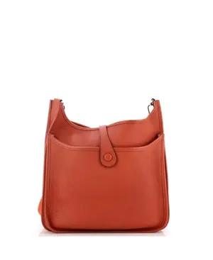 Hermès Pm Evelyne Bag Gen Iii Clemence - Brown