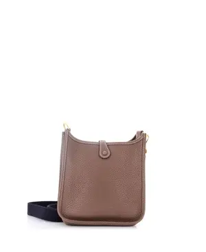 Hermès Tpm Evelyne Bag Gen Iii Clemence - Gray