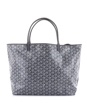 Goyard Gm Saint Louis Tote Coated Canvas - Gray