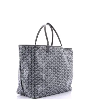 Goyard Gm Saint Louis Tote Coated Canvas - Gray