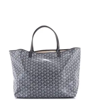 Goyard Gm Saint Louis Tote Coated Canvas - Gray