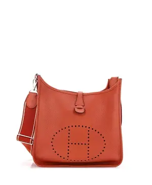 Hermès Pm Evelyne Bag Gen Iii Clemence - Brown