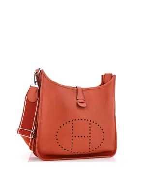 Hermès Pm Evelyne Bag Gen Iii Clemence - Brown