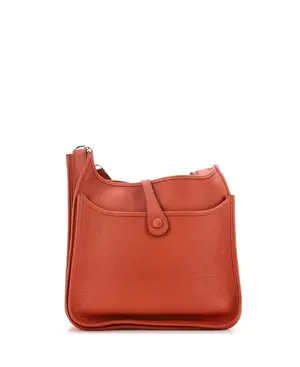 Hermès Pm Evelyne Bag Gen Iii Clemence - Brown