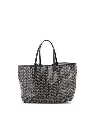 Goyard Pm Saint Louis Tote Coated Canvas - Black