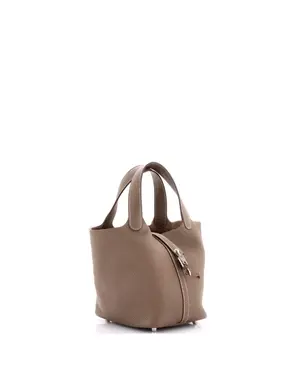 HERMES Pm Picotin Lock Bag Clemence