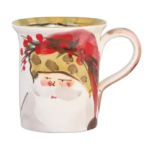 VIETRI Old Saint Nick Mug, Set Of 4