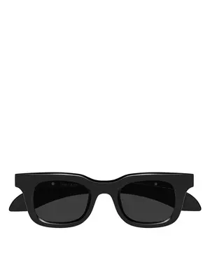 Alexander McQueen Rectangular Sunglasses, 46mm