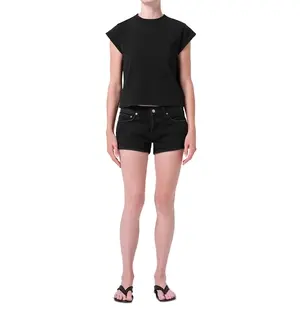 AGOLDE Low Rise Parker Denim Shorts