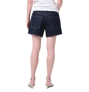 AGOLDE Leith Denim Shorts - Rinse