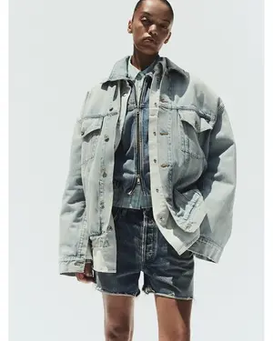 AGOLDE Nye Denim Shorts