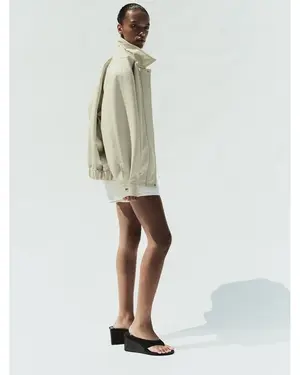 AGOLDE Leith Denim Shorts - Marshmallow