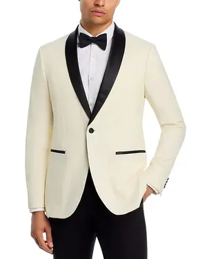John Varvatos Single Button Dinner Jacket - Open White