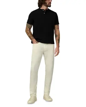 Joe's Jeans Modern Pique Henley Shirt - Black