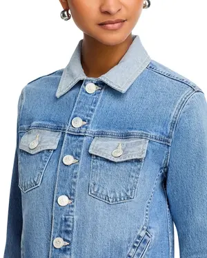 L'Agence Maven Slim Denim Jacket