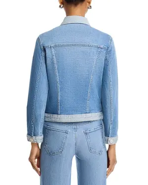 L'Agence Maven Slim Denim Jacket - Bexley