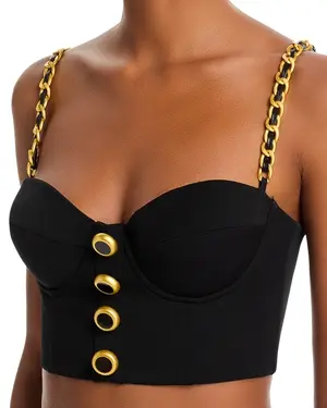 L'Agence Sophia Chain Bralette