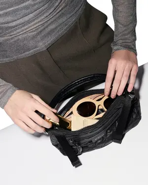 Mz Wallace Small Quilted Leather Park Shoulder Bag - Black